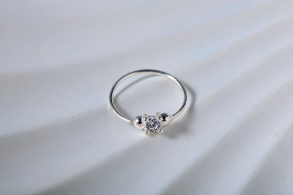 Diva Silver Nose Ring – Sarwana